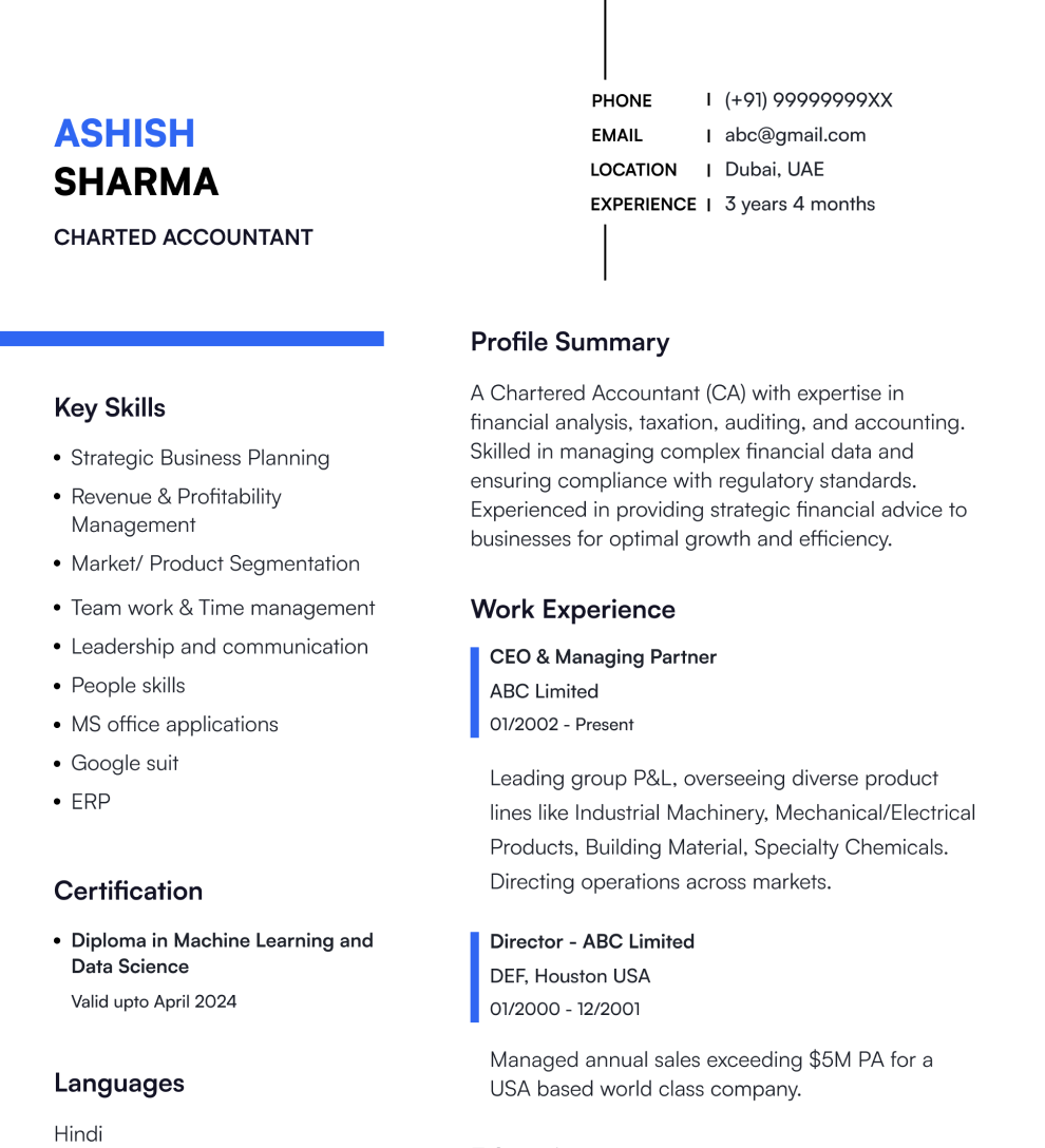 Resume Writing Services - CV - Bio data - Naukri.com